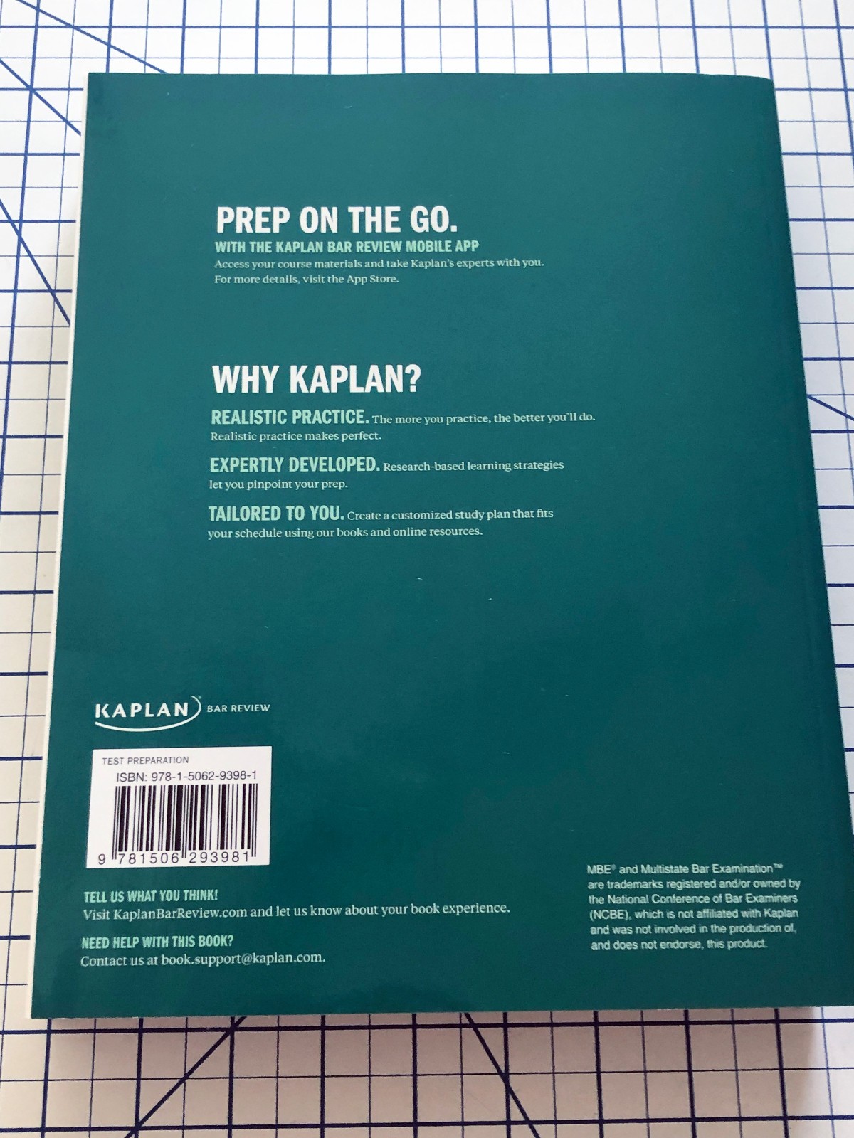 2024 – 2025 Kaplan Bar Review Multistate Bar Exam MBE Subjects Outline ...