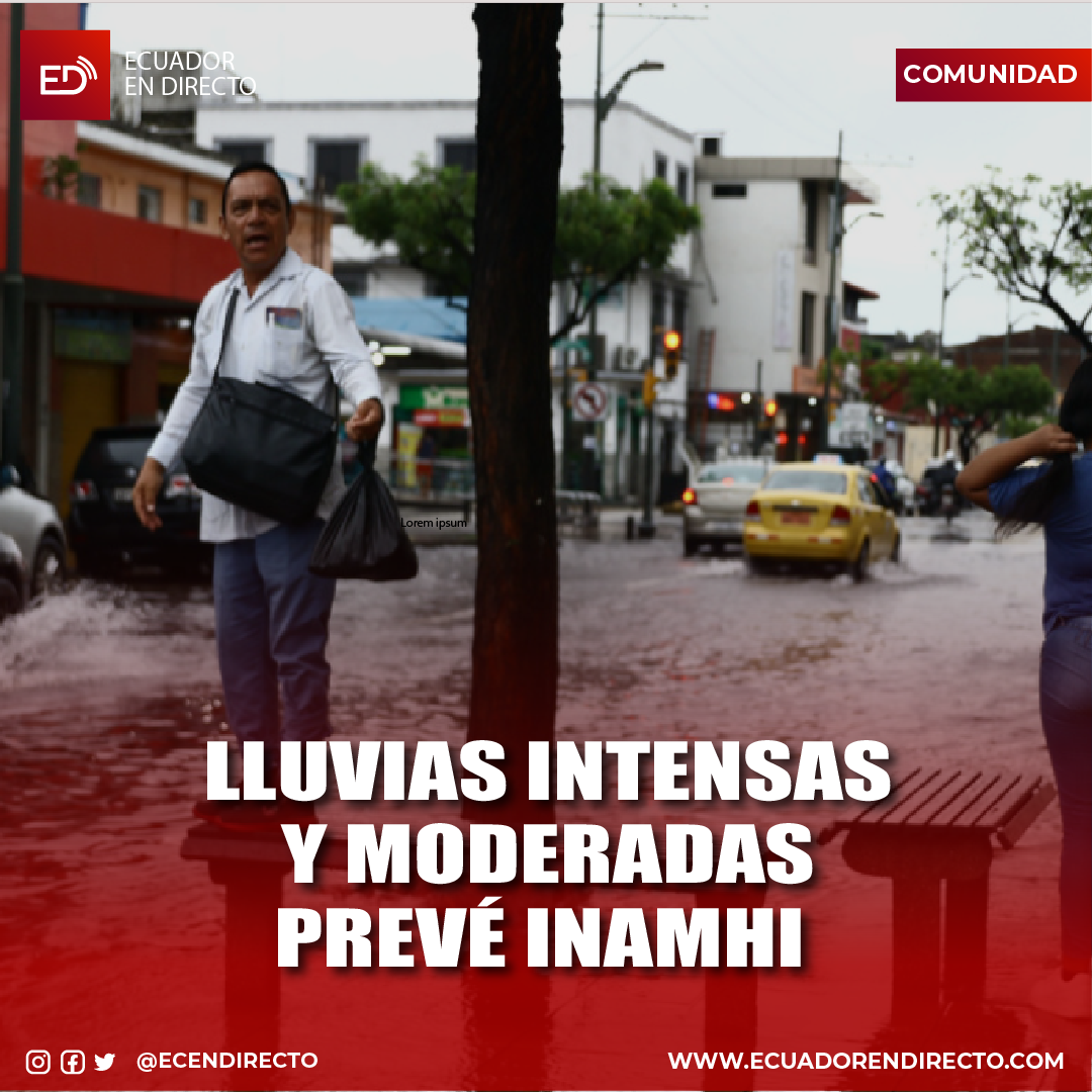 Lluvias de moderada y alta intensidad seguirán del 24 al 28 de febrero ...